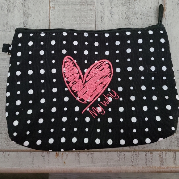 thirty-one | Bags | Nwot Thirtyone Mini Zipper Pouch Ditty Dot Wmy Why ...